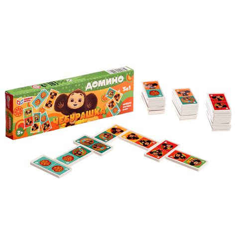 Домино Чебурашка 3 в 1 3 10473468 Купить по цене от 130 00 руб