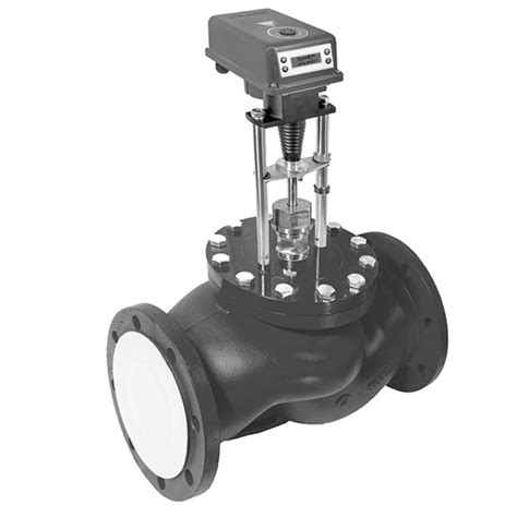 Клапан регулирующий проходной седельный НКСР с ЭИМ НЭП-225М DN150 PN16 ...