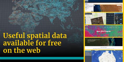 useful spatial data available for free on the web integrate