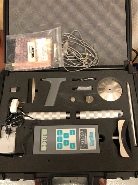 Used CHATILLON CSD 300 Dynamometer Strength Testing System For Sale DOTmed Listing 4280172