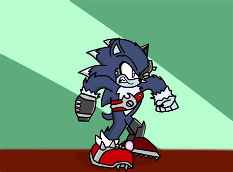 Roboticized Sonic The Werehog By 13comicfan On Deviantart