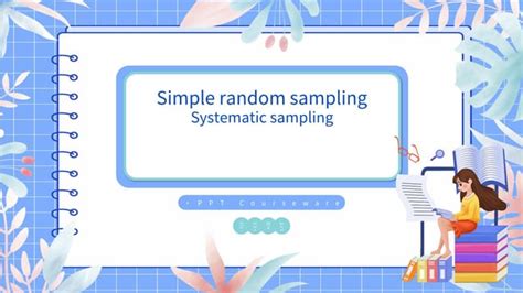Mathematical Simple Random Samplingsystematic Sampling Courseware Google Slides Theme And