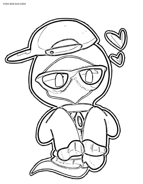 Shade Brawl Stars Coloring Pages Wonder Day