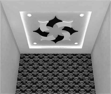 Square Room Gypsum Design Down Ceiling Design Ceiling Design False