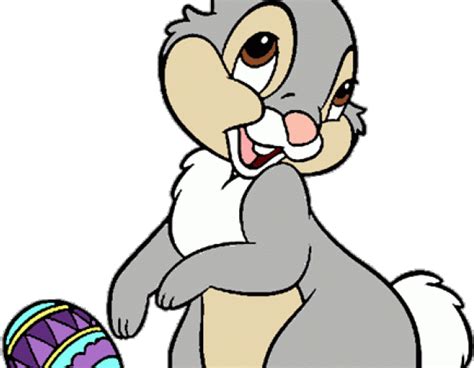 Bambi Clipart Disney Cartoon Character Easter Bunny Thumper Png Download Full Size Clipart
