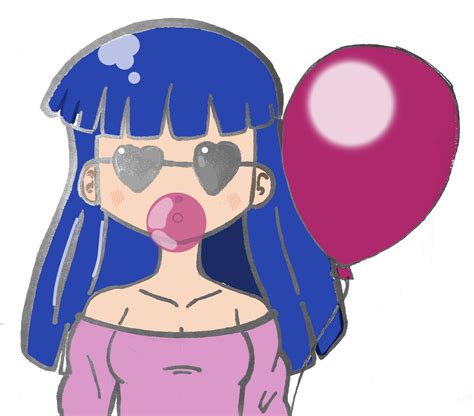 Rikka Bubble Gum By Pufffypufff On Deviantart