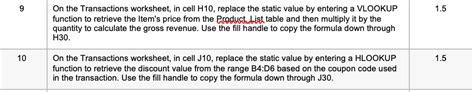 solved 9 on the transactions worksheet in cell h10 replace