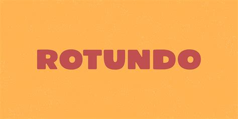Rotundo Font