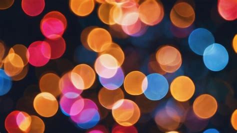 Premium Photo Bokeh Lights Abstract Overlay