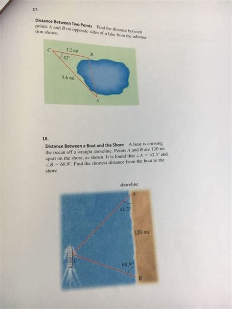 Solved Distance Between Two Points Points A And B On Chegg