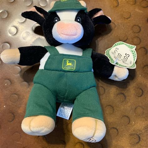 Mary Moos Toys Marys Moo Moos Plush Cow John Deere Farm Bean Bag 8 Poshmark