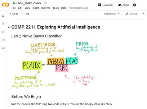 Comp 2211 Lab 2 Naive Bayes Classifier