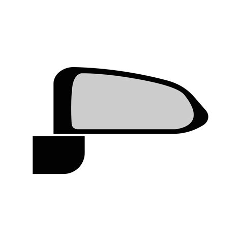 Rear View Car Mirror Icon 17092201 Vector Art At Vecteezy