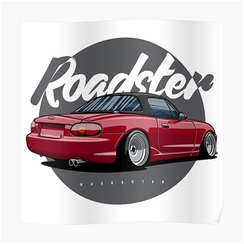 Mazda Mx5 Posters Redbubble