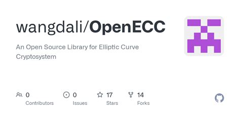 Github Wangdaliopenecc An Open Source Library For Elliptic Curve