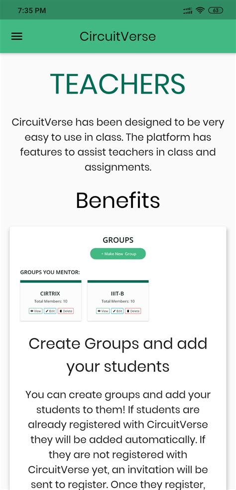 GitHub CircuitVerse Mobile App Mobile App For Circuitverse
