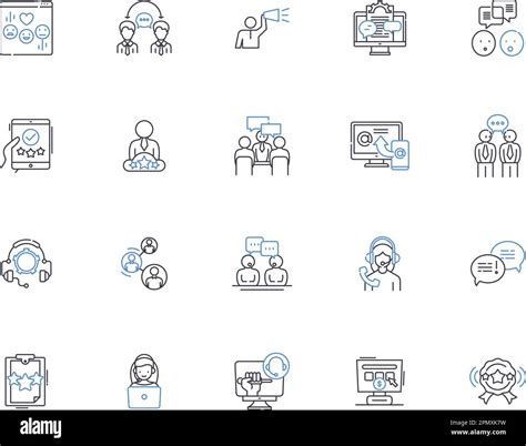 Reviews Outline Icons Collection Reviews Ratings Opinions Feedback