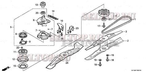 Exploring The Honda Hrr216vka A Detailed Parts Diagram