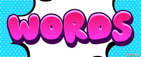 Words Text Effect And Logo Design Word