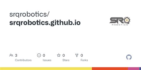GitHub Srqrobotics Srqrobotics Github Io