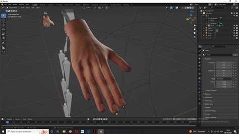 Hand Vr 3d Model By Khaloui