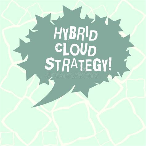 Writing Note Showing Hybrid Cloud Strategy Business Photo Showcasing Cloud Computing Setting