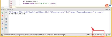 关于webstrom中控制台显示为乱码问题的解决 webstorm 控制台中文乱码 csdn博客