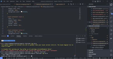 Creating A Chatroom In Angular Using Amplication Dev Community
