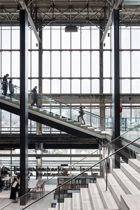 Civic Architects Creates Public Library In Vast Locomotive Shed