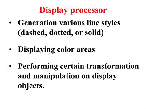 Raster Scan Systems With Video Controller And Display Processor Pptx