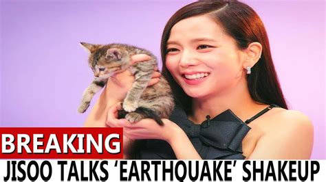 JISOO Talks ‘Earthquake’ Shakeup, Debut Solo Album - YouTube