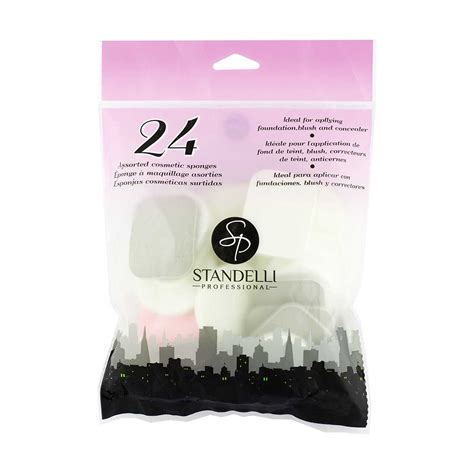 24 Assorted Cosmetic Sponges