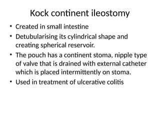 Colostomy Types Indications Management And Care Pptx