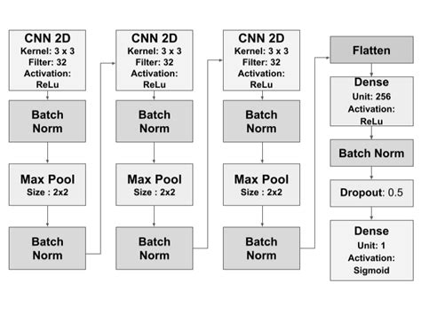 Architecture Of 2d Cnn Model Used To Address The 1 St Question