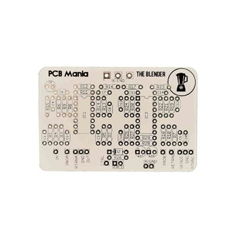 The Blender By Pcb Guitar Mania Stomp Box Schematics