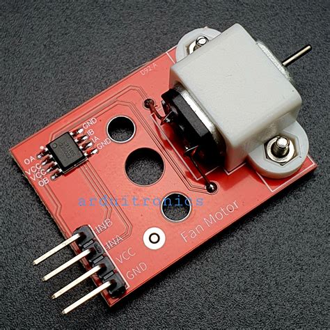 Fan Module For Arduino L9110 Small Chip Arduino Raspberry Pi NodeMCU IoT Nvidia Lora AI