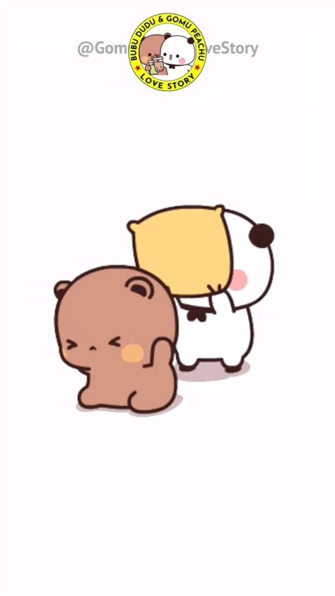 Gomu Peachu Love Story 😍 Bubu Dudu Love Funny Doodles True Relationship Disney Art