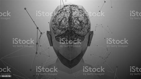 Kecerdasan Buatan Ai Belajar Robot Virtual Neural Jaringan Mesin Foto