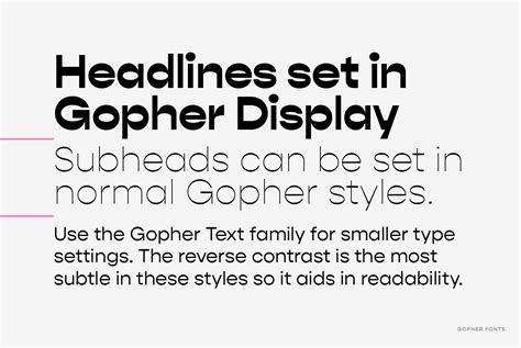Gopher Font Youworkforthem