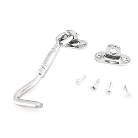 Barn Door Lock Stainless Steel Hook Lock Sliding Door Partition Door