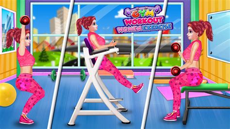 Gym Workout Women Exercise Game App On Amazon Appstore