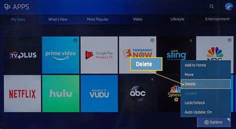 How to Delete Apps on a Samsung Smart TV
