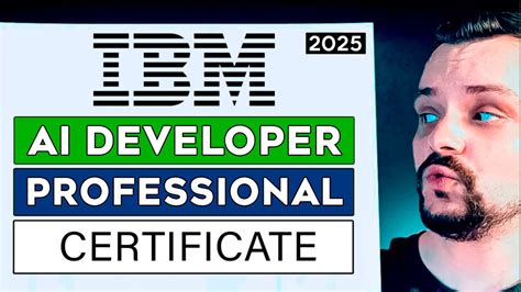 Ibm Ai Developer Professional Certificate Review 2025 Coursera Youtube