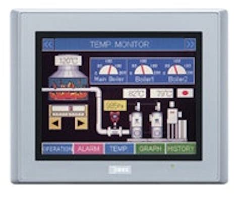 Hmi Idecs Hg2g Operator Interface Control Design Control Design