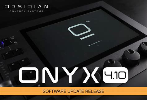 Obsidian Lighting Control Onyx 410 Software Now Available Tv Tech