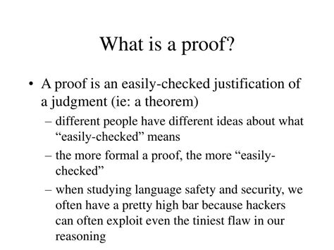 Ppt Semantics For Safe Programming Languages Powerpoint Presentation Id 6928250