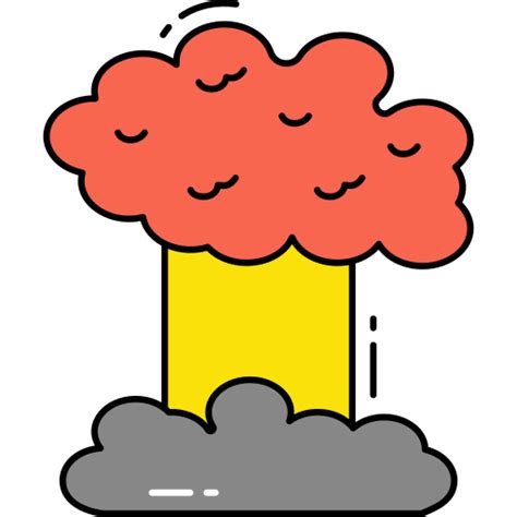Explosion Generic Outline Color Icon