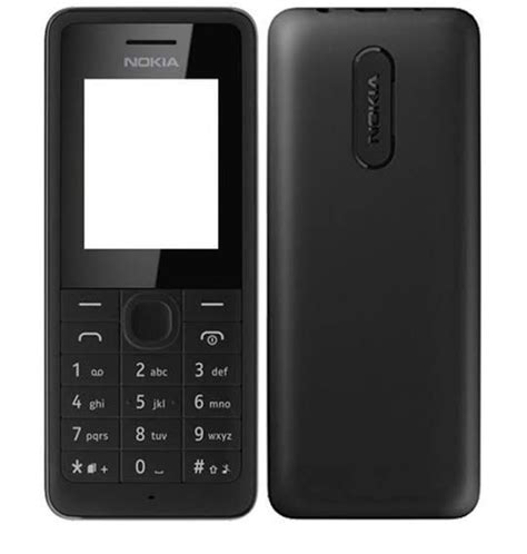 For Nokia 107 Front And Back Side Cashing Casing With Keypad Bd