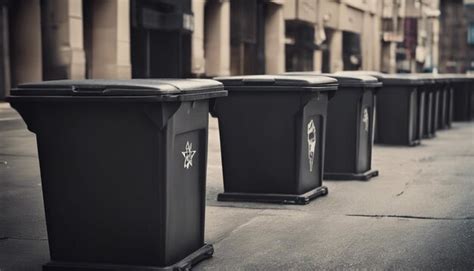 Premium Ai Image Trash Can