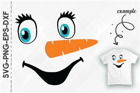 Snowman Nose Pattern